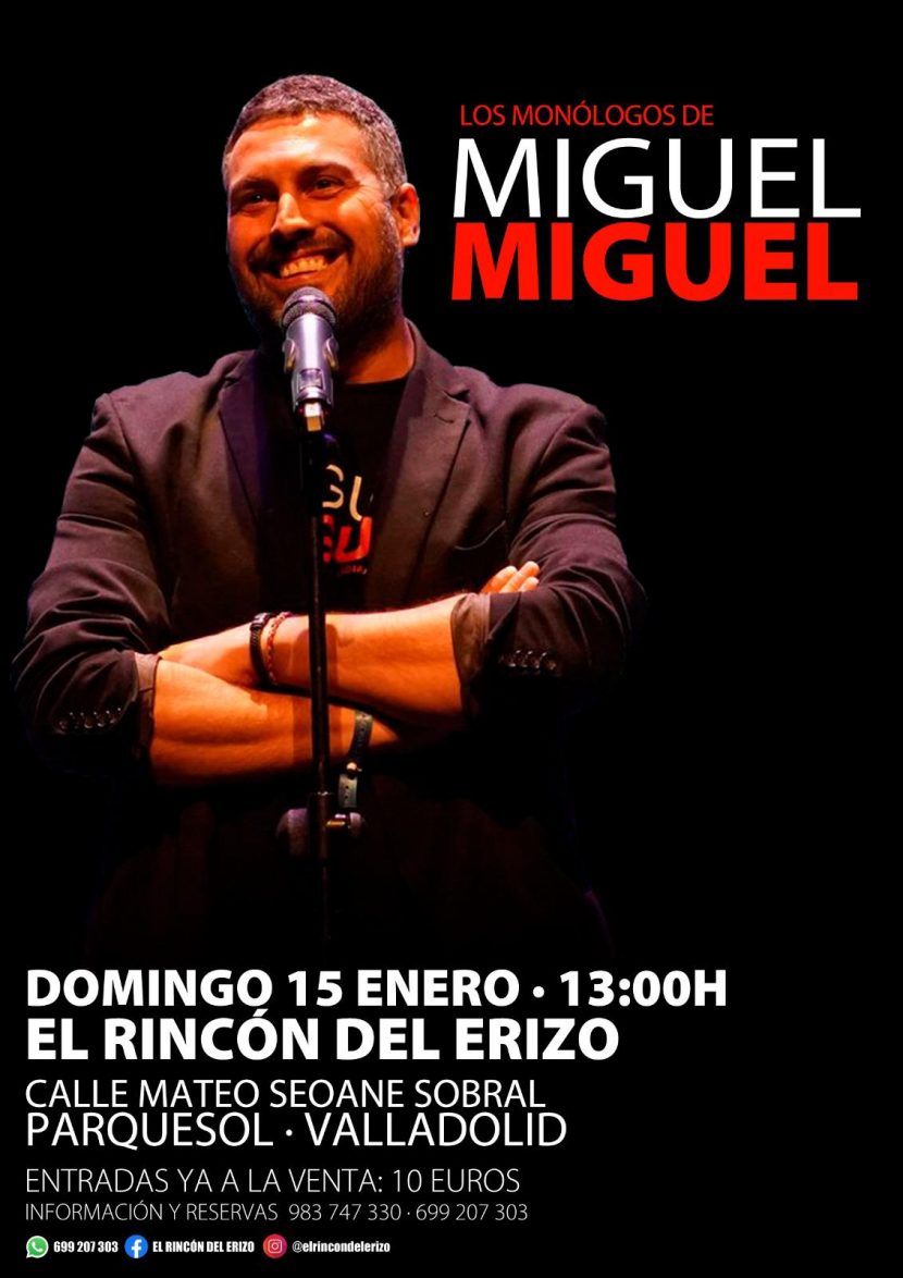Los monólogos de Miguel Miguel – JJ Vaquero